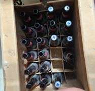 4 cases Vintage Beer Bottles & Cardboard Cases - Kramer Auction LLC