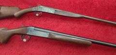 Pair of Single Shot Shotguns - Kramer Auction LLC