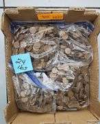 24 lbs of assorted Wheat Pennies - Kramer Auction LLC