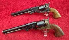 Pair of Percussion Revolvers - Kramer Auction LLC