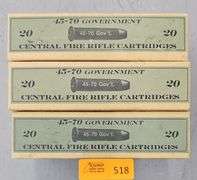 57 ct assorted 45-70 Government Ammo - Kramer Auction LLC