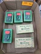 Box of assorted 35 cal. Reloading Bullets - Kramer Auction LLC