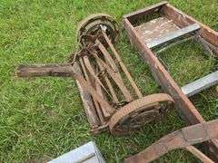 Vintage Ladders, Hand Tools & Trap lot - Kramer Auction LLC