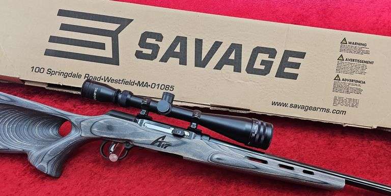 Savage Model A-17 17HMR Rifle - Kramer Auction LLC
