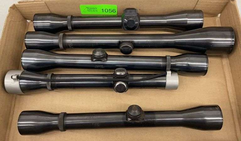Lot of vintage Weaver Rifle Scopes - Kramer Auction LLC