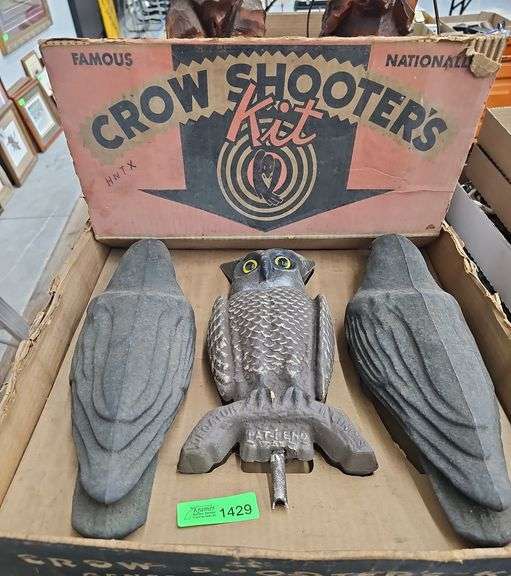 Vintage Crow Shooters Kit - Kramer Auction LLC