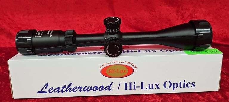 Leatherwood Hi-Lux 4-16x44 Rifle Scope - Kramer Auction LLC