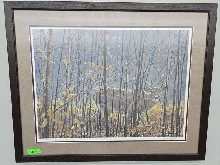 "Woodland Dawn" Print by Robert Bateman - Kramer Auction LLC