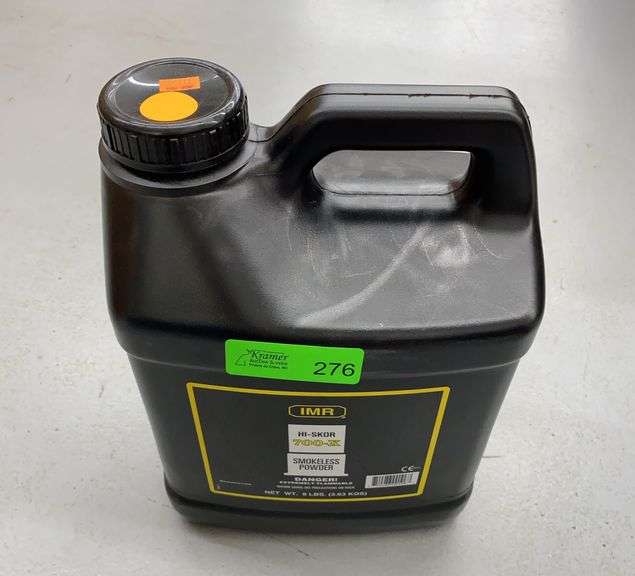 8 Ibs IMR HI-Skor 700-X Powder - Kramer Auction LLC