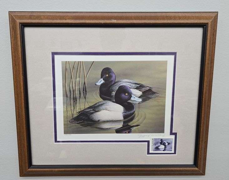 Lot of 3 Framed Duck Stamp Prints - Kramer Auction LLC