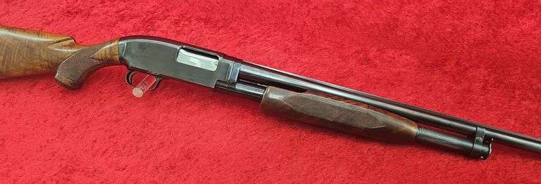 Winchester Model 12 w/solid rib 12 ga. Shotgun - Kramer Auction LLC