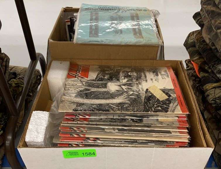 2 boxes of early Archery Magazines - Kramer Auction LLC