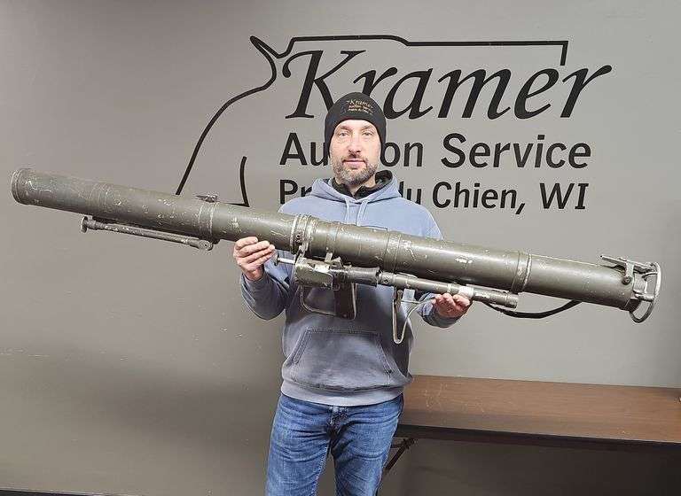 Spanish De-Milled Anti-Tank Bazooka Spanish M65 88.9mm De-Milled ...