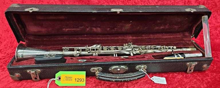 WWII 397th King AAF Band Clarinet - Kramer Auction LLC