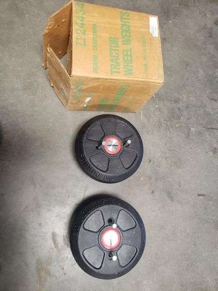 Pair of Craftsman 30 lbs. Tractor Wheels - Kraupie's Real Estate ...