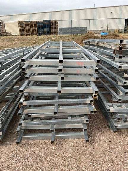 11 Panels, 16' x 41", 7 with 3" uprights 4 without 3" uprights ...