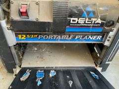Delta 12 1/2" Table Top Planer - Kraupie's Real Estate & Auctioneers