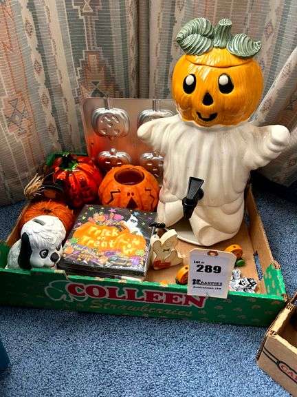 Fall & Halloween Décor, Ghost Water Decanter - Kraupie's Real Estate ...