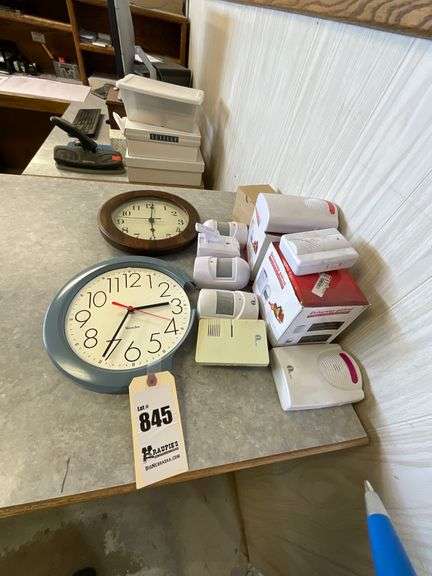 Alert Systems & 2 Clocks - Kraupie's Real Estate & Auctioneers