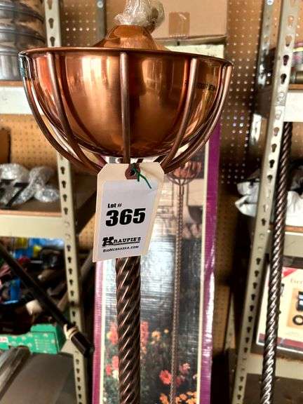 2 - Antique Copper Oil Lanterns - Kraupie's Real Estate & Auctioneers