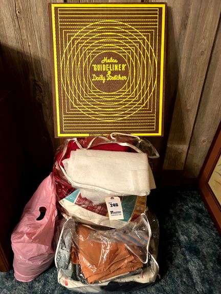 Fabric and a Doily Stretcher - Kraupie's Real Estate & Auctioneers