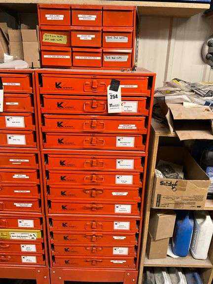 Kent Automotive Hardware Boxes with Top Organizer, Loaded - Kraupie's ...