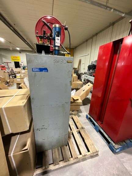 Bulk Oil Dispenser - Kraupie's Real Estate & Auctioneers
