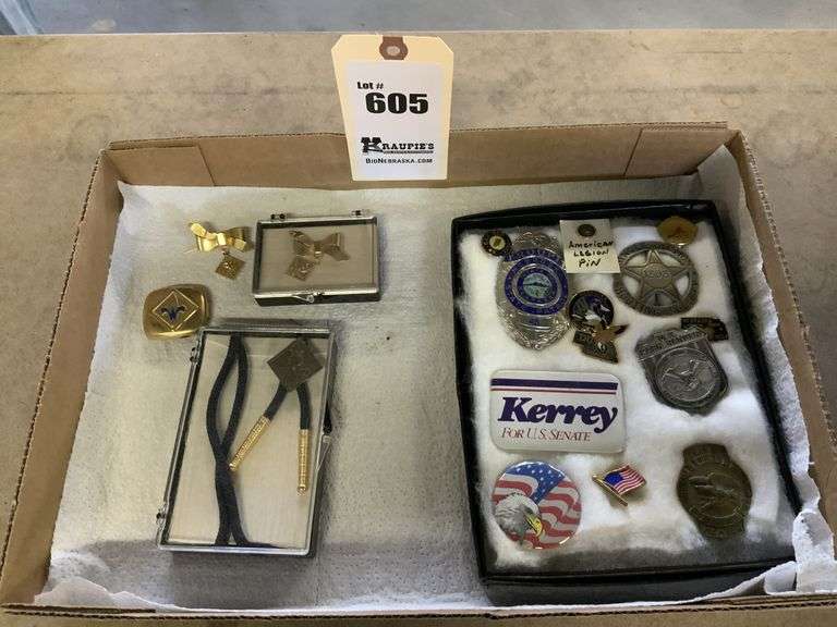 Ryker Box with Badges Including Nebraska State Patrol to Trooper ...