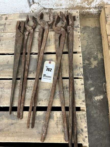 5 Assorted Forge Tools - Kraupie's Real Estate & Auctioneers