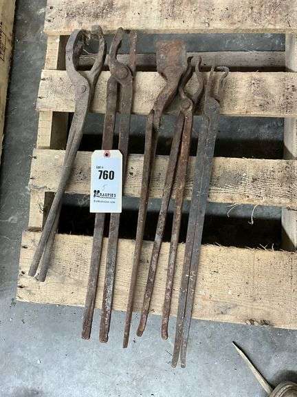 5 Assorted Forge Tools - Kraupie's Real Estate & Auctioneers