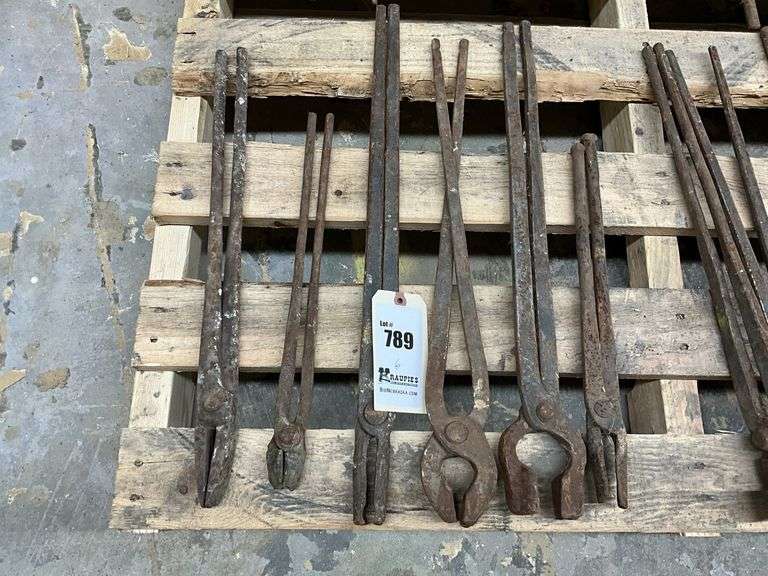 6 Assorted Forge Tools - Kraupie's Real Estate & Auctioneers