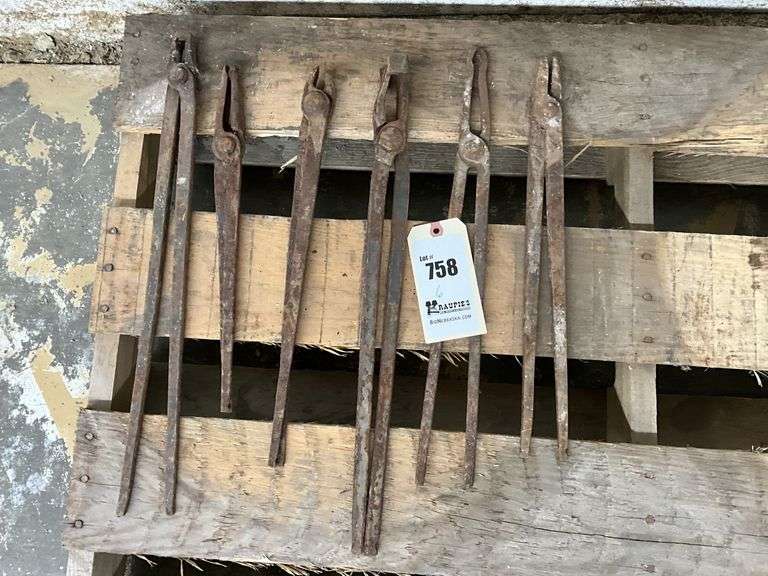 6 Assorted Forge Tools - Kraupie's Real Estate & Auctioneers