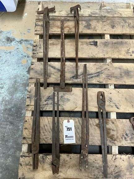 7 Assorted Forge Tools - Kraupie's Real Estate & Auctioneers