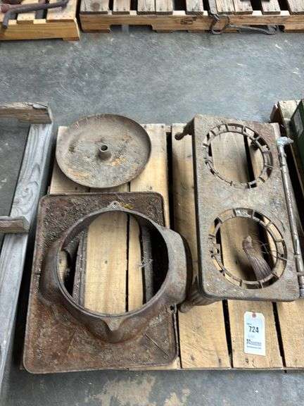 Gas Stove Base, 2 Misc. Bases - Kraupie's Real Estate & Auctioneers