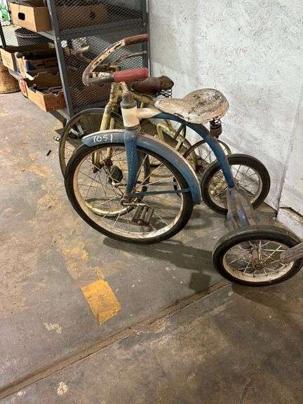2 Vintage Tricycles - Kraupie's Real Estate & Auctioneers