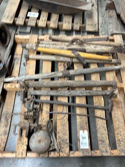 8 Horse Single Trees, Boxing Fight Bell, Clamp Fixture, & More ...