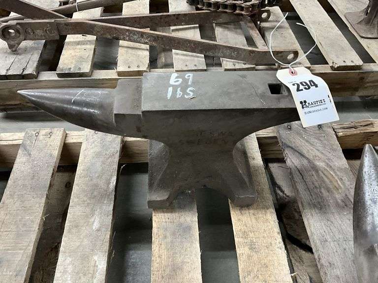 KOHLSWA Sweden Anvil, 69 lbs., 18.5”, Very Square Anvil - Kraupie's ...