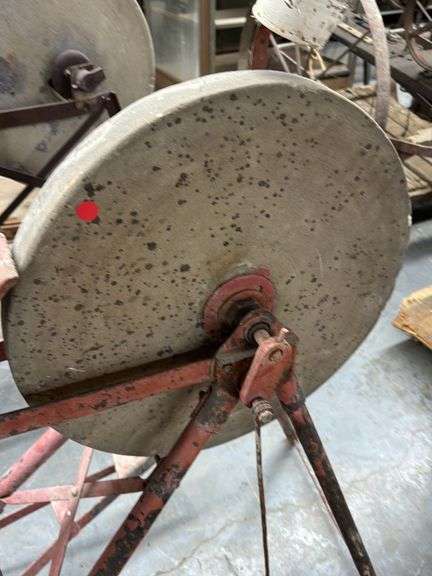 Antique Keen Kutter Peddle Grinder - Kraupie's Real Estate & Auctioneers