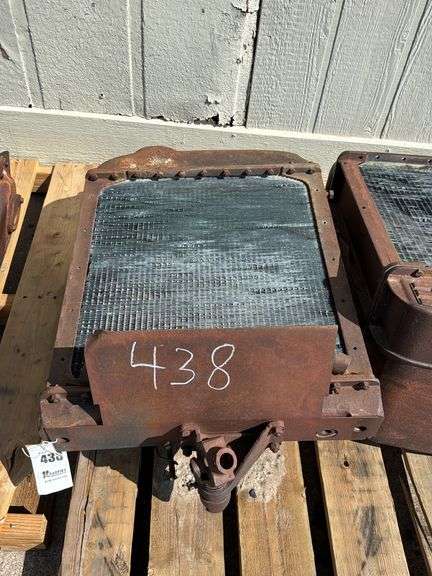 Old Tractor Radiator, 32" x 22", iron surround - Kraupie's Real Estate ...