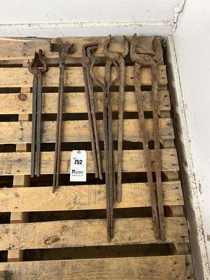 6 Larger Forge Tools - Kraupie's Real Estate & Auctioneers