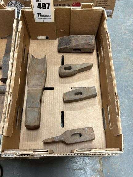 Five blacksmith hammerheads, no handles - Kraupie's Real Estate ...