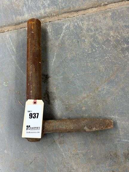 Round Stock Hardy Tool, 18” Top, 11” Tall, 1” Base - Kraupie's Real ...
