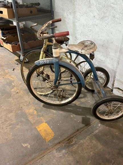 2 Vintage Tricycles - Kraupie's Real Estate & Auctioneers