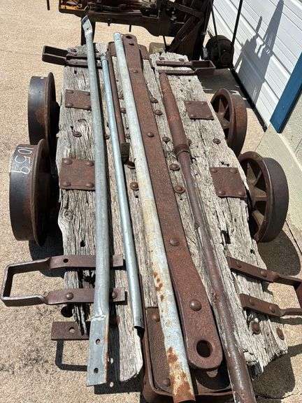 Homestake Gold Mine Ore Carts, 101” Long, 51” Wide, Really Old ...