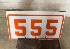 555 Triangle Metal Sign, No Parking Sign, 2-Bethlehem Metal Signs ...