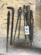 6 Assorted Forge Tools - Kraupie's Real Estate & Auctioneers