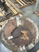 Two Buzz Saw Blades, 40" and 24" - Kraupie's Real Estate & Auctioneers