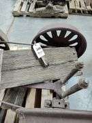 2 Man Hand Car Railroad Trolley Parts - Kraupie's Real Estate & Auctioneers