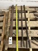 2 Forge Tools, and 36” Tall Hardy Tool , Very Old Cooper's Anvil for ...