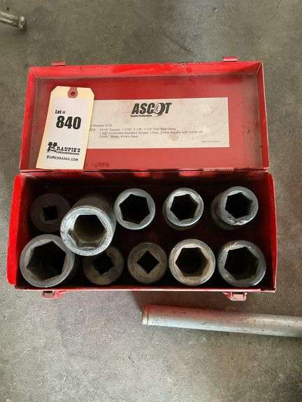 1" Drive Bud Wheel Socket Set, and Adapters - Kraupie's Real Estate ...